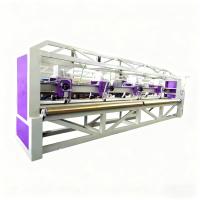 China Plastic Tarpaulin Making Machine Multi Head PVC Welding Unit Stable Output Speed 100m Min for sale