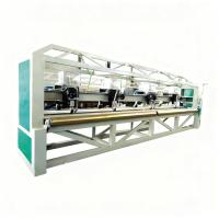 China 100m Min Multi Head PVC Tarpaulin Welding Machine Reliable Plastic Tarpaulin Making Process for sale