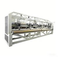 China High Output Multi Head PVC Tarpaulin Welding Machine Plastic Tarpaulin Making Line 100m Min for sale