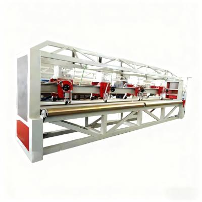 China PVC Tarpaulin Making Machine Multi Head High Speed Welding System Plastic Sheet Production 100m Min for sale