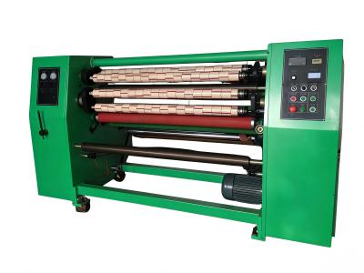 China Super Clear Consistent Pneumatic Control Adhesive Tape Making Machine For OPP Soundless Tape Use for sale