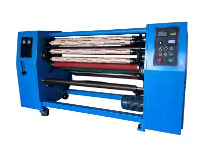 China Automatic Smooth Rewinding Adhesive Tape Slitting Machine Easy Operation for sale