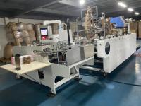 China High Efficiency 888 Automatic Flat Paper Handle Pasting Machine Stable Output Strong Adhesion For Paper Handle Production Line for sale