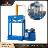 China Industrial Hydraulic Packer Machine Powerful Compression Stable Running For Woven Sack Packing for sale