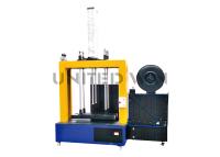 China Fabric Bale Press Machine Pneumatic Tarpaulin Packing Double Functions for sale