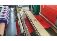 China Dotting And Slitting Ldpe Tarpaulin Manufacturing Machine 4KW for sale