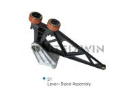 China Circular Loom Spare Parts Lever Stand Set Roller Holder for sale