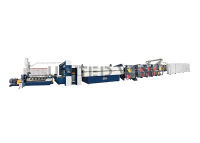 China 100kg/H Artificial Grass Production Line for sale