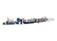 China HDPE Plastic PP Raffia Tape Extrusion Machine Flat Film Stretching Line for sale