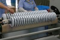 China Double Arm Tape Slitting Rewinding Making Machine 120M/Min for sale