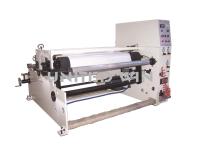 China Automatic Single Shaft Rewinding Cutting Machine Tape Roll Making Machine 1300mm for sale