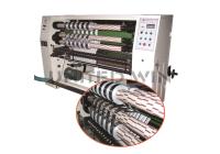 China Round Cutter Slitting Aluminum Tape Making Machine For Foil Roll for sale