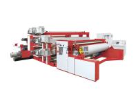 China Polythene Bag Roll To Roll Flexo Printing Machine For 6 Colors for sale