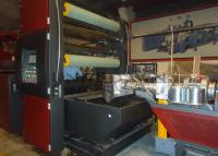 China Single Spindle Winding PP PE Flat Yarn Tapes Extrusion Line For Woven Sack for sale