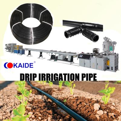 China Inlaid Cylindrical Type Drip Irrigation Pipe Production Line Price China Supplier for sale