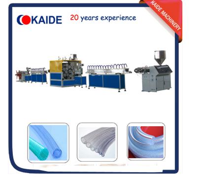 China PVC fiber Reinforced hose /PVC Fiber Garden Hose Production Machine for sale