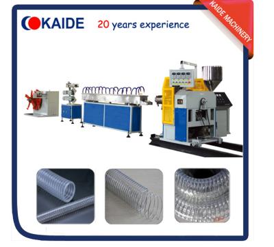 China PVC Steel Wire Reinforced Hose Making Machine KAIDE factory for sale