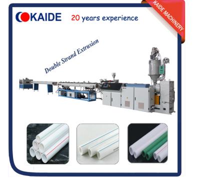 China Double Strand PPR Pipe Making Machine 40m/min KAIDE factory for sale