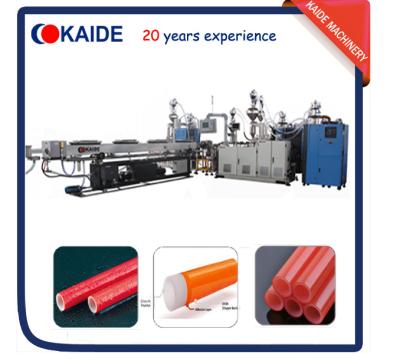 China PEX/EVOH Oxygen Barrier Composite Pipe Extrusion Machine KAIDE factory for sale