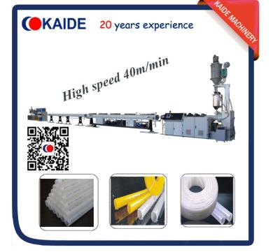 China Plastic Pipe Extruder for PERT Floor Heating Pipe. 50m/min KAIDE factory for sale