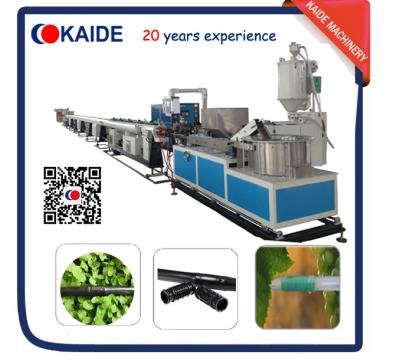 China Cylindrical Drip Irrigation Pipe Production Machine Supplier from China KAIDE for sale