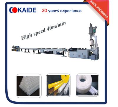 China Plastic pipe extrusion machine for PERT pipe  40-50m/min KAIDE for sale