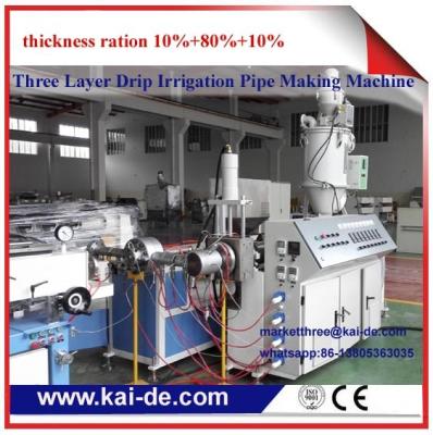 China 3 layer drip irrigation pipe production line China supplier for sale