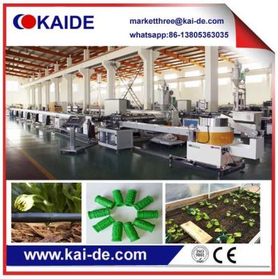 China Emitting pipe extrusion line/Drip Irrigation line making machine China supplier for sale