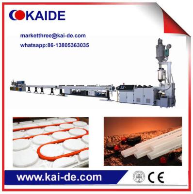 China 30-35m/min High speed HDPE/PERT pipe extruding machine China supplier for sale