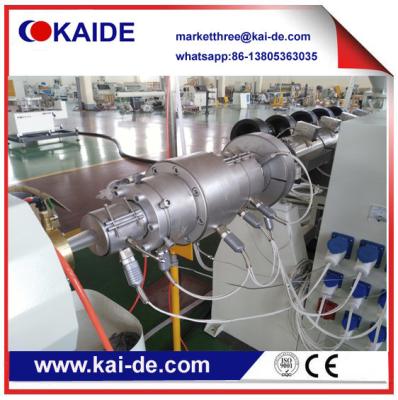 China 30-35m/min High speed HDPE/PERT pipe extrusion machine China supplier for sale