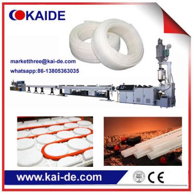 China 30-35m/min High speed HDPE/PERT pipe production machine China supplier for sale