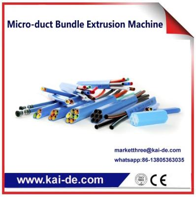 China HDPE duct extrusion machine/production machine  2ways 7ways  12/10mm microduct optical fiber cable for sale