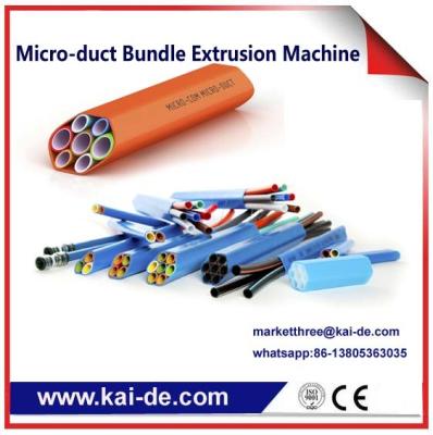 China single screw extruder machine for microduct bundle making 2ways 7ways 12/10mm for sale