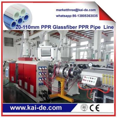 China 20-110mm  PPRC pipe extruder machine High Speed 20m/min for sale