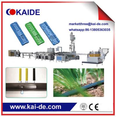 China Drip Tape Extrusion Machine with flat Emitter 180m/min-200m/min China supplier for sale
