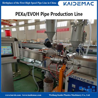China PEXa EVOH Oxygen Barrier Pipe Production Machine / Pipe Production Line 16 × 2.0mm Floor Heating  Pipe for sale