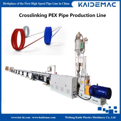 China Crosslinking PEX Floor Heating Pipe Production Line, PEX Pipe Extrusion Machine / Extruder Machine for sale