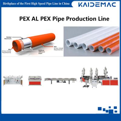China Plastic Aluminum  Pipe Extruder Machine/ Production Machine for PEX AL PEX/PERT AL PERT PipeMaking for sale
