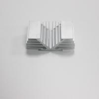 China Rustproof AL6063 Heatsink Extrusion Profiles , Durable Anodized Aluminum Heat Sink for sale
