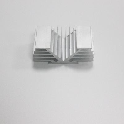 China Rustproof AL6063 Heatsink Extrusion Profiles , Durable Anodized Aluminum Heat Sink for sale