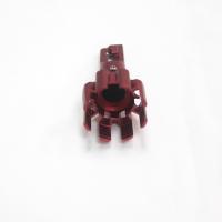 China LED Light Aluminum CNC Machining Parts , Red Anodized CNC Machining Parts for sale