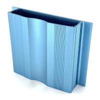 China Blue Sand Blast CNC Aluminum Enclosure For Electronics Anti Rust for sale