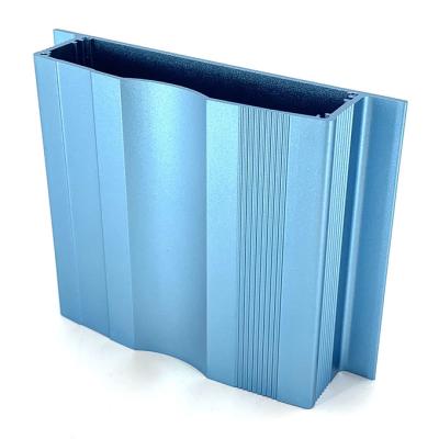 China Blue Sand Blast CNC Aluminum Enclosure For Electronics Anti Rust for sale