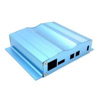 China Blue Sand Blast CNC Aluminum Enclosure For Electronics Anti Rust for sale