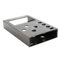 China ISO9001 Extruded CNC Aluminum Enclosure Profile Anodizing Grey Blast Sand for sale