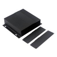 China Al6063-T5 PCB Extruded Aluminum Box , 2pcs Baffle Aluminum Extrusion Enclosure for sale