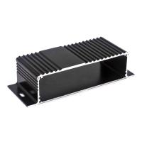 China Al6063-T5 PCB Extruded Aluminum Box , 2pcs Baffle Aluminum Extrusion Enclosure for sale