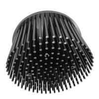 China Anti Erosion Round Aluminum Heat Sink Extrusion Dia 133mm For 50W LED for sale