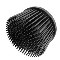 China Anti Erosion Round Aluminum Heat Sink Extrusion Dia 133mm For 50W LED for sale