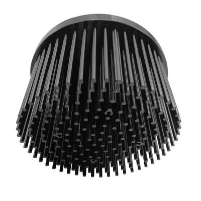 China Extruded Cold Forging Heat Sink Diameter 120mm For 50W LED Light for sale